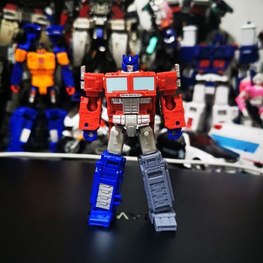 🤖 Transformers Kingdom OPTIMUS PRIME Legs・ STL File for ・Cults