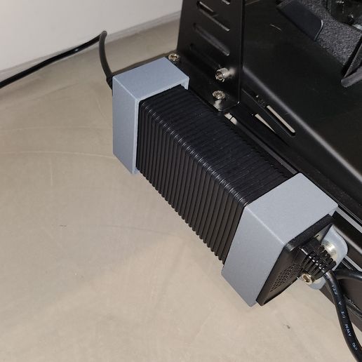 STL file Fanatec DD+ extreme 15Nm 8040 aluminium rig PSU holder 💻 ・3D ...