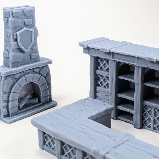 🗺️ Tavern Set・ 3D File for 3D printing・Cults
