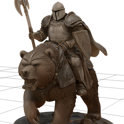 bear cavalry stl