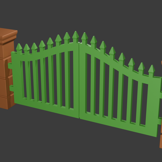 3D file GARDEN GATE STL 🧸 ・3D printing idea to download・Cults
