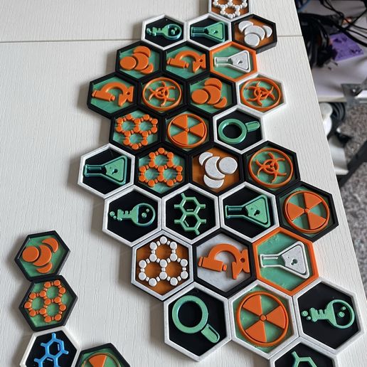 🧸 Full set of LabCoins・ STL File for 3D printing・Cults