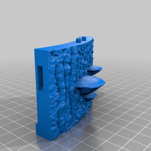 🌳 Forest of Oakenspire - Large Tree Spire - Wall Pieces・Free STL File ...
