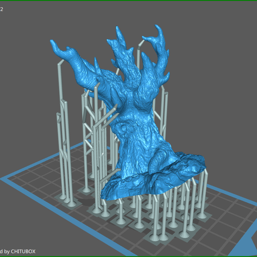 Télécharger Fichier Stl Terrain Old Tree 3d Pour Jeux De Table Modèle