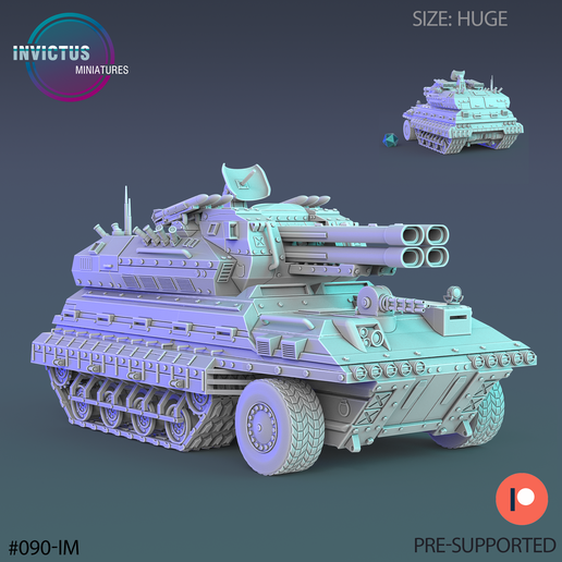 🪖 Tanque de batalla de infantería ‧ Sci-Fi Miniature ‧ Wargame ...