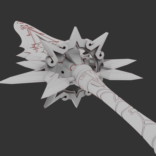 🔫 Mavuika Signature weapon - A Thousand Blazing Suns - Genshin Impact ...