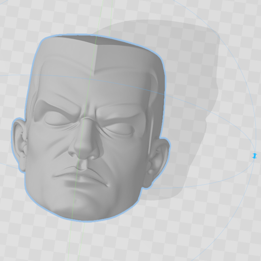 1/12 gi joe classified, marvel legends style head..colossus・ STL File ...