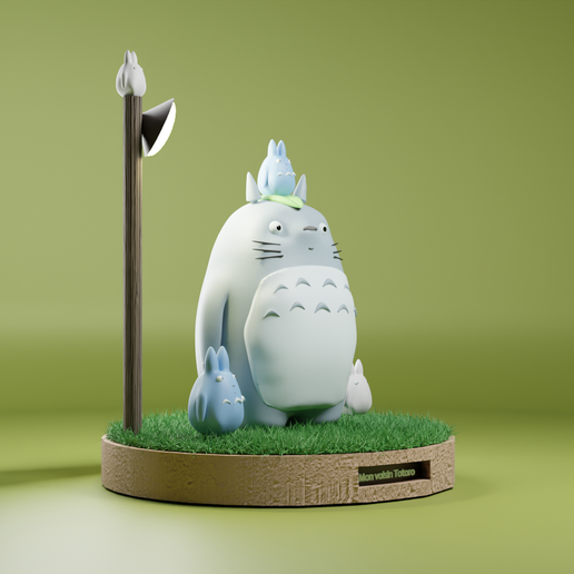 🎨 My neighbor totoro・Free STL File for 3D printing・Cults
