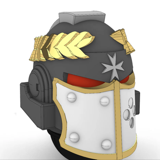 🛰 Space Templar Champion Type Helmets・ STL File for 3D printing・Cults