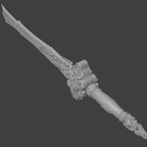 STL 文件 zengzhang tianwang's sword - Four Heavenly Kings - Black myth ...