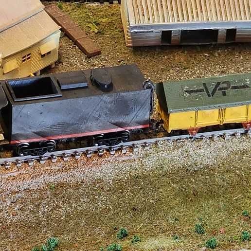 STL file VR, N Scale, R Class Steam Locomotive 😤 ・Design to download ...