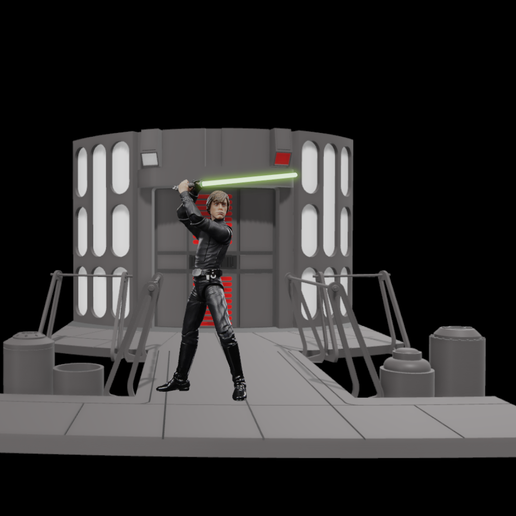 ⭐ Star Wars Death Star II Elevator Diorama for 3.75" and 6" figures・ 3D ...