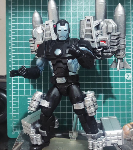 🦸 WAR MACHINE WAR DESTROYER - MARVEL VS CAPCOM KIT FOR MARVEL LEGENDS ...