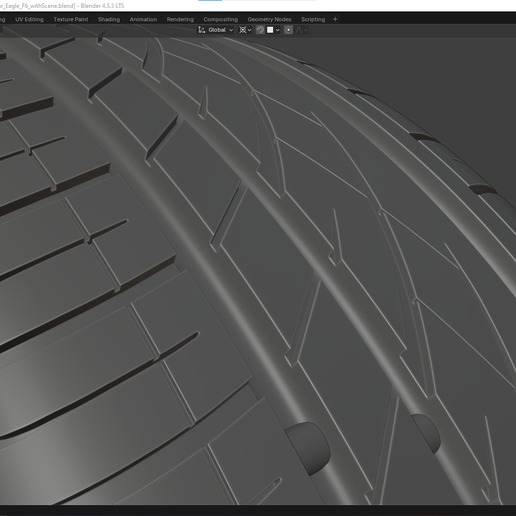 goodyear tire texture