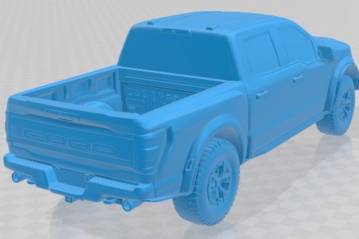 🚙 Ford F-150 Raptor 2021 Printable Car・ 3D File for 3D printing・Cults