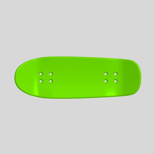 🎱 Fingerboard deck 32mm Pool High Concave・ 3D File for 3D printing・Cults