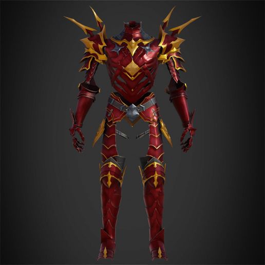 🪖 Solo Leveling Igris Armor for Cosplay・ 3D File for 3D printing・Cults