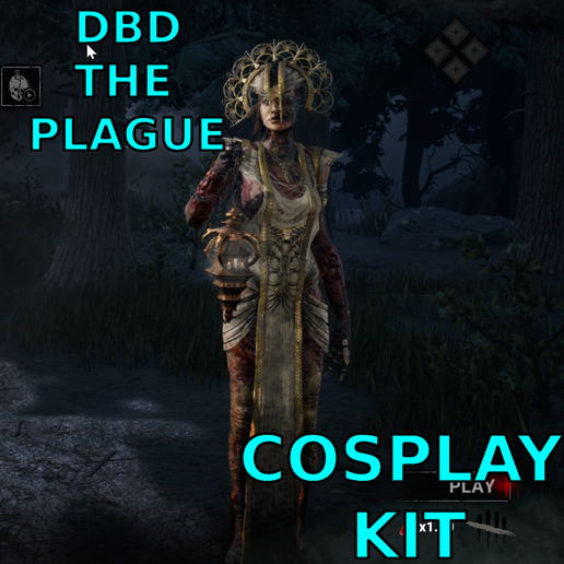 😵 Cosplay Dead By daylight DBD The Plague Default Cosmetic, Outfit ...
