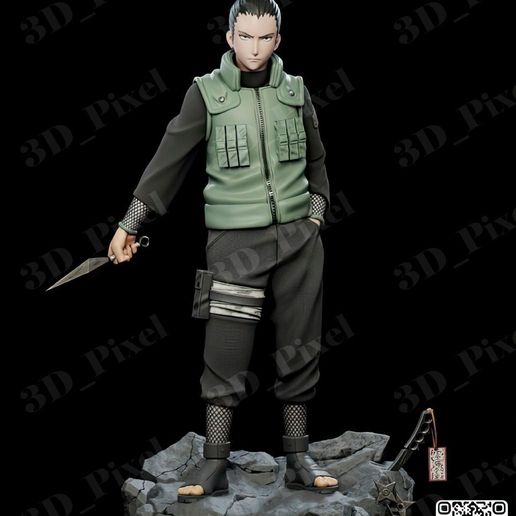 Fichier 3D Shikamaru 👾 ・Modèle imprimable en 3D à télécharger・Cults