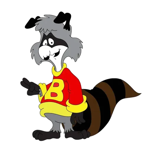 🦝 Bert Raccoon・ STL File for 3D printing・Cults