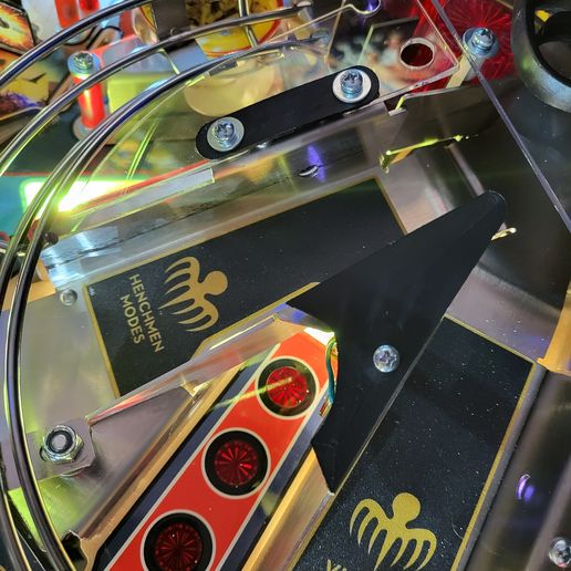 🎲 Stern Pinball James Ramp cover plates・Free OBJ File for ・Cults