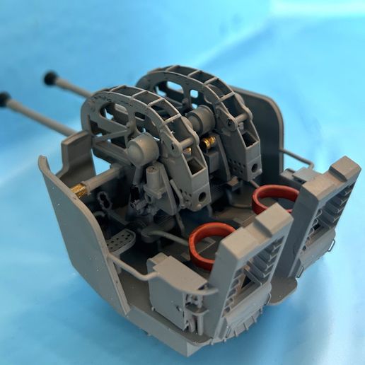 🚁 Bofors Type 106 Breda 40mm double flak・ STL File for 3D printing・Cults