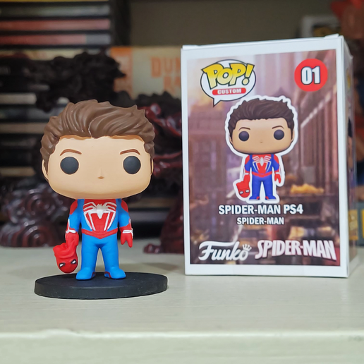 🕷️ SPIDER MAN PLAYSTATION 4 FUNKO POP WHAT IF MARVEL・ 3D File for 3D ...