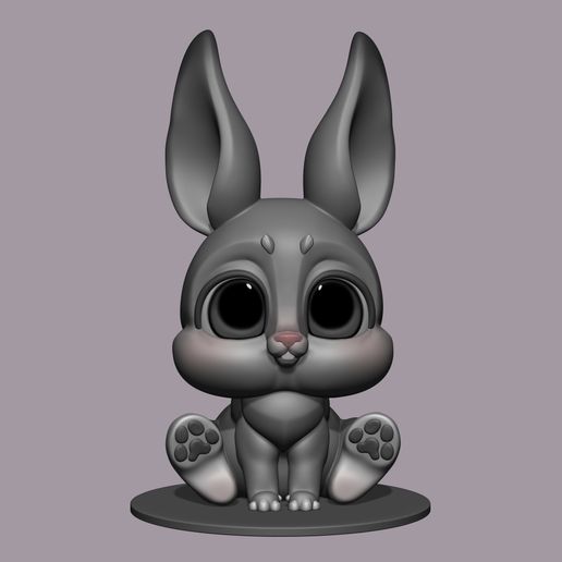 🐇 Rabbit・Free STL File for 3D printing・Cults