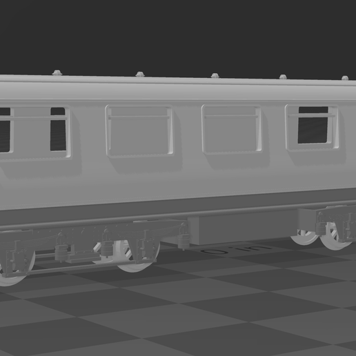 🎛️ HO/OO TTTE S3 Configuration SR Maunsell Corridor Buffet Coach Set ...
