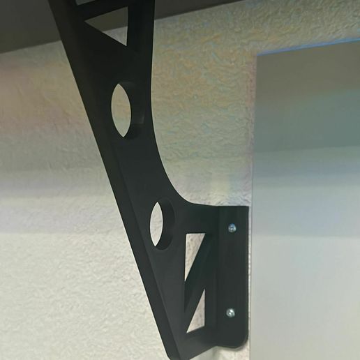 🪶 GT Rear Wing Wall Shelf Wings and Mounting・ 3MF File for 3D printing ...