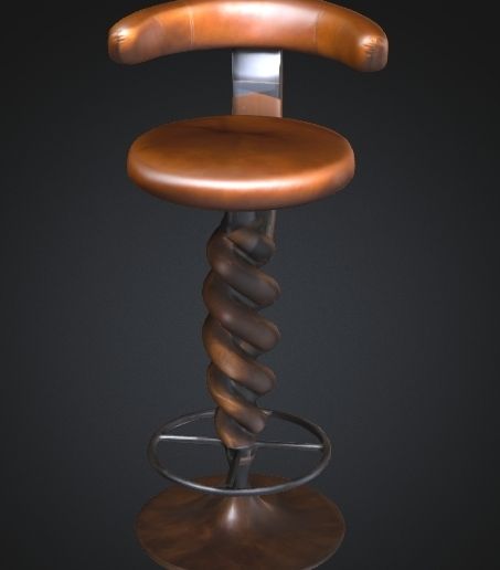 🎲 Unique barstool・ STL File for 3D printing・Cults