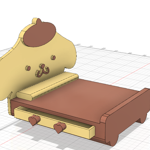 🪞 Pom Pom Purin camita・ 3MF File for 3D printing・Cults