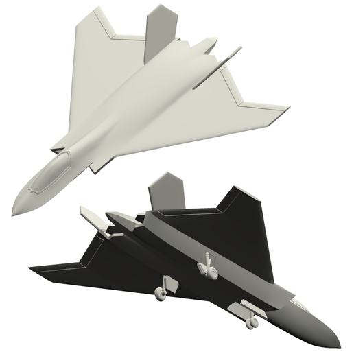 ️ BAE Systems Tempest / FCAS Concept・ STL File for 3D printing・Cults