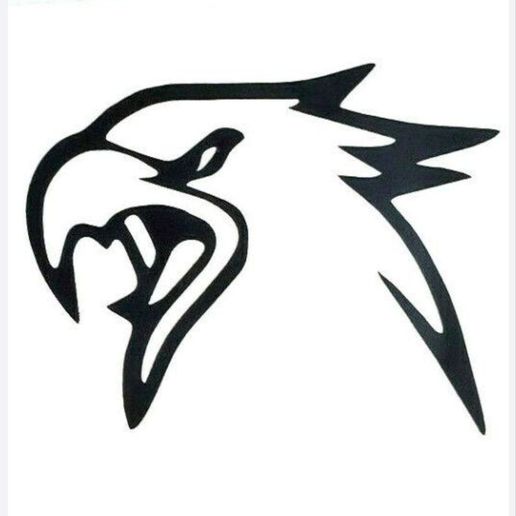 🚗 jeep trackhawk logo・ STL File for 3D printing and CNC machining ...