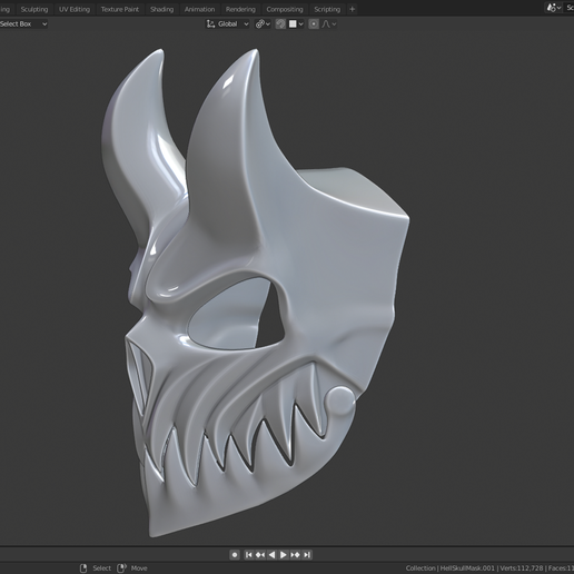 🎵 Alex Terrible Mask Kid of Darkness 3D print model・ STL File for ・Cults