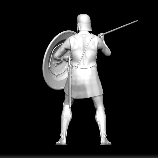 Archivo STL Hoplite Warrior Model - Ancient Greek STL - Soldier Figure ...