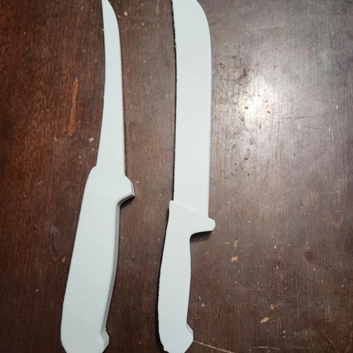 👩‍🍳 Set of chef knives for LARP・ STL File for 3D printing・Cults
