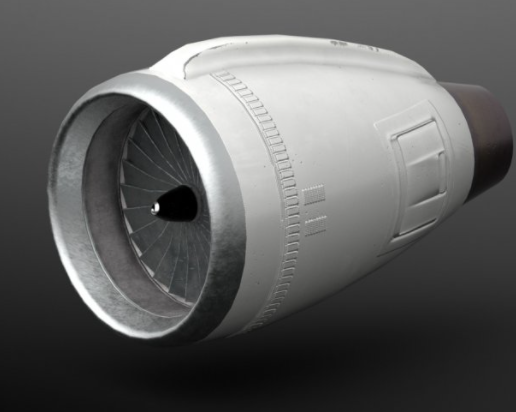 🛩️ Plane Engine・Free OBJ File for 3D printing・Cults