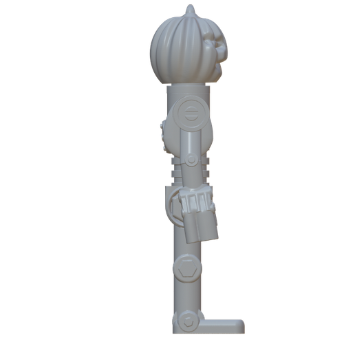 🎃 Pumpkin Droid・Free 3D File for 3D printing・Cults