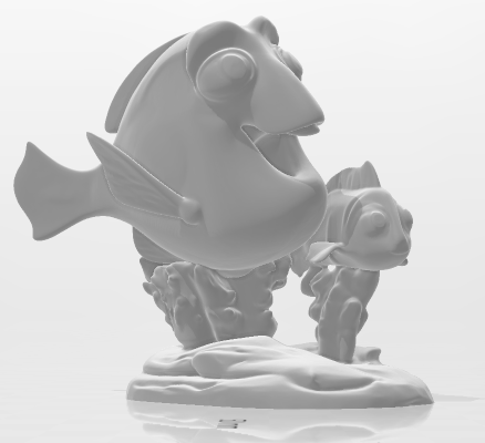 👾 nemo and dory・ STL File for 3D printing・Cults