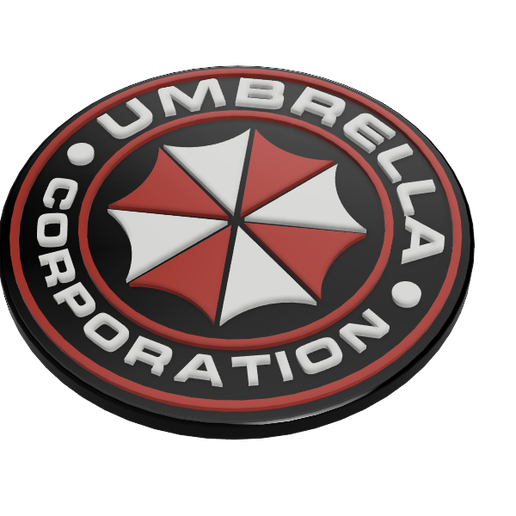 ☂️ UMBRELLA CORP. LOGO・ 3D File for 3D printing・Cults