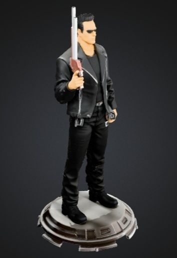 🧸 T-800 Terminator Judgement Day Cyberdyne Systems Scale 3D Print 3D ...