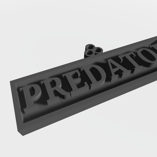 Fichier 3D Logos Predator 👾 ・Plan pour imprimante 3D à télécharger・Cults