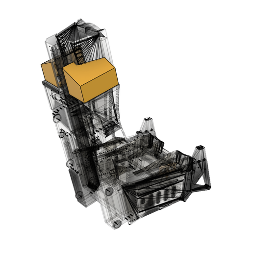 💺 ACES II Ejection Seat Chutebox Sides・ STL File for 3D printing・Cults