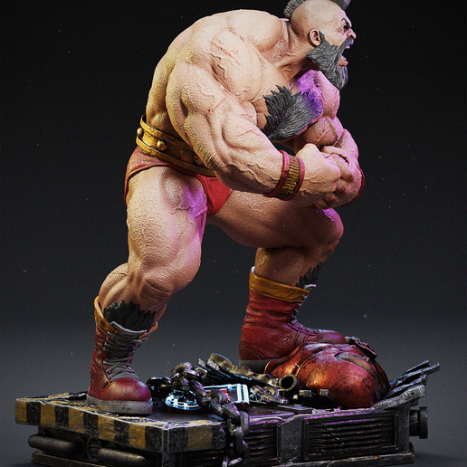 🎮 Zangief - Street Fighter・ 3D File for 3D printing・Cults