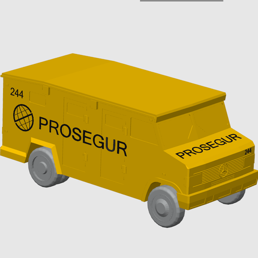 🚚 PROSEGUR・ STL File for 3D printing・Cults