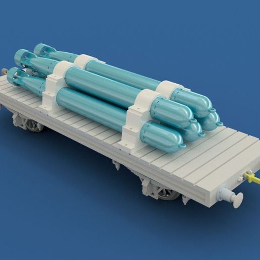 STL file Torpedo Rack 4mm scale 💭 ・3D printing template to download・Cults