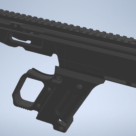 🔫 SMG KIT carbine AAP-01C ver.4・ STL File for 3D printing・Cults