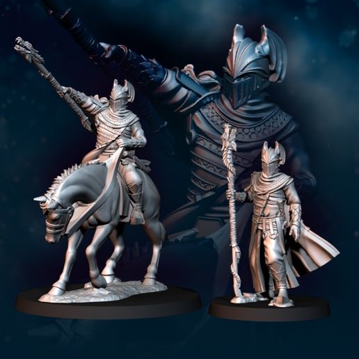 3D file Dragon Army Dragon Mage Mounted and Foot | Dragon Army ...