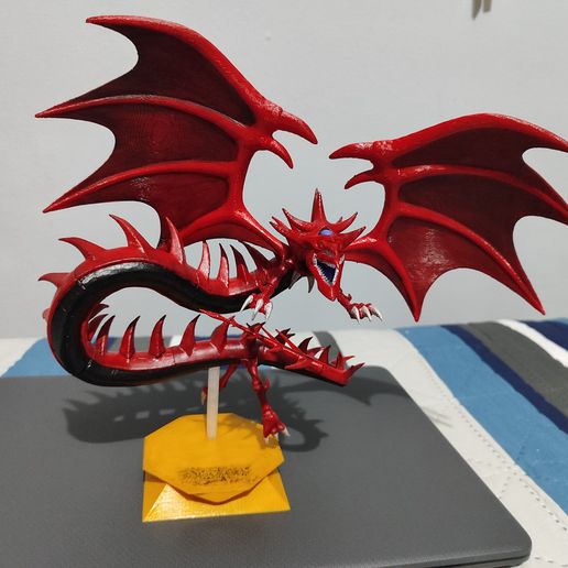 🐉 Slifer the Sky Dragon - Yugioh!・3D Print with the Creality Ender 3 V3 ...